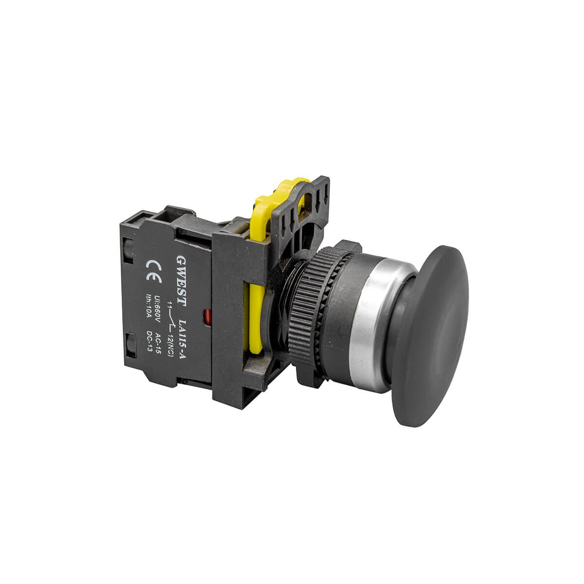 A5-41M (Siyah) Start Mantar Buton | Elektrik Malzemeleri Tic. ve San. A.Ş.